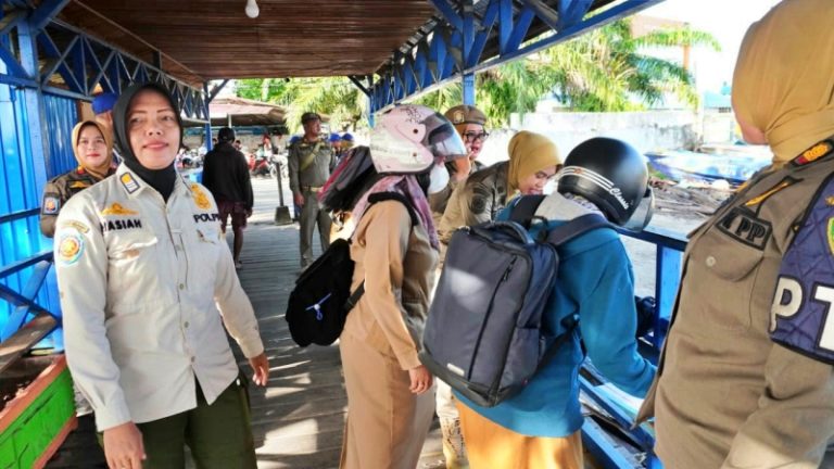 Satpol PP Razia ASN PPU, Disiplinkan Jam Masuk Kerja