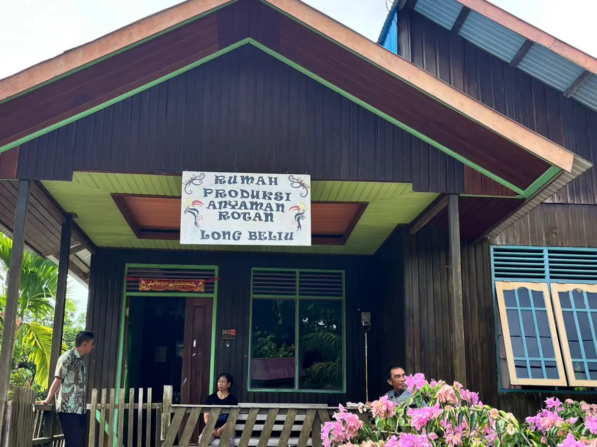 Mengenal Ekowisata Kampung Rotan Long Beliu