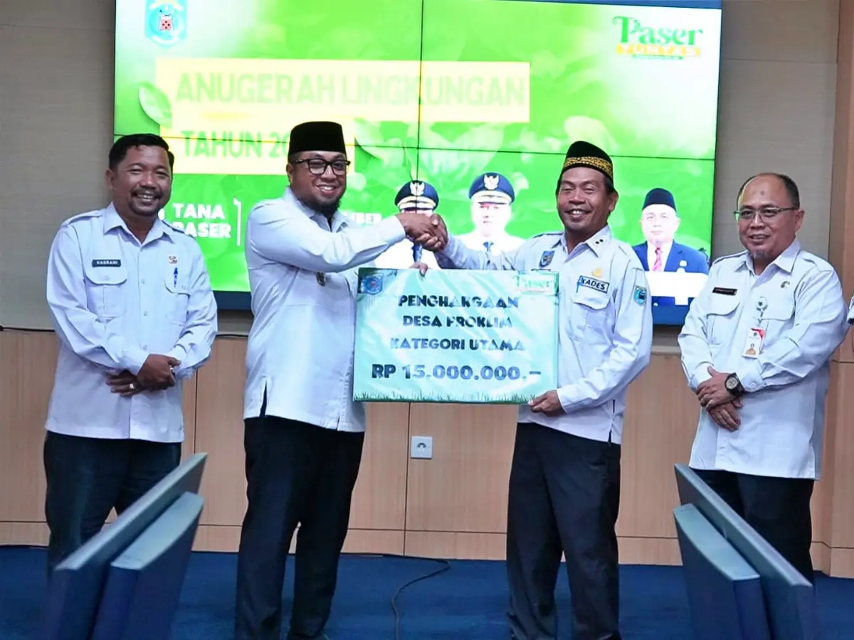 Pemkab Paser Beri Anugerah Lingkungan Hidup 2025 untuk Desa